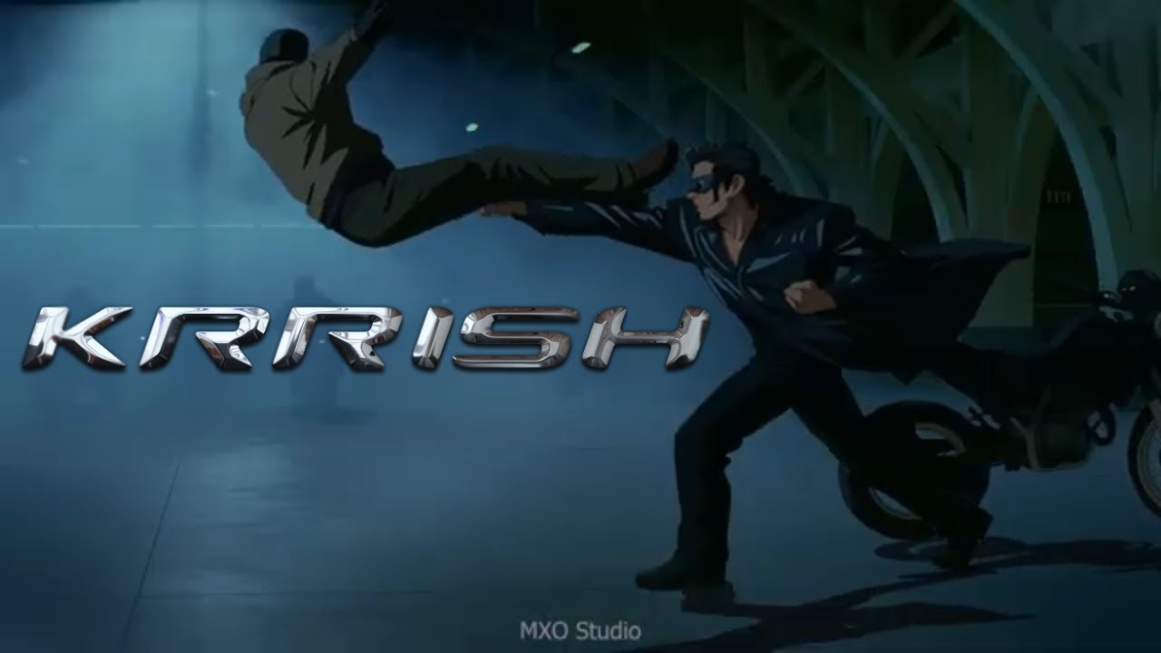 Krrish in Anime Style | funny shorts - YouTube