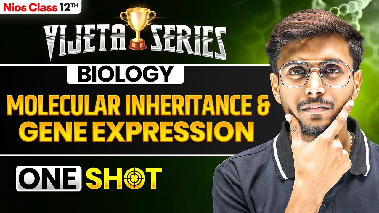 NIOS Class 12th Biology Chapter 23 | Molecular Inheritance and Gene ...