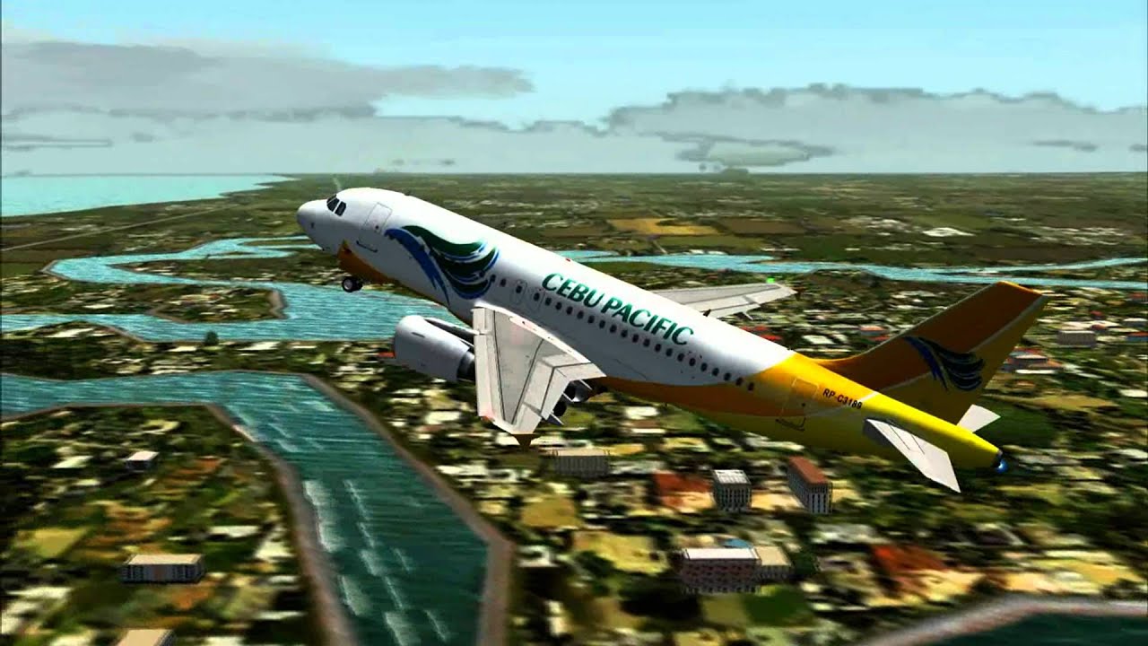 CEBU Air Pacific 5J450 A319-100 Iloilo - Manila - YouTube