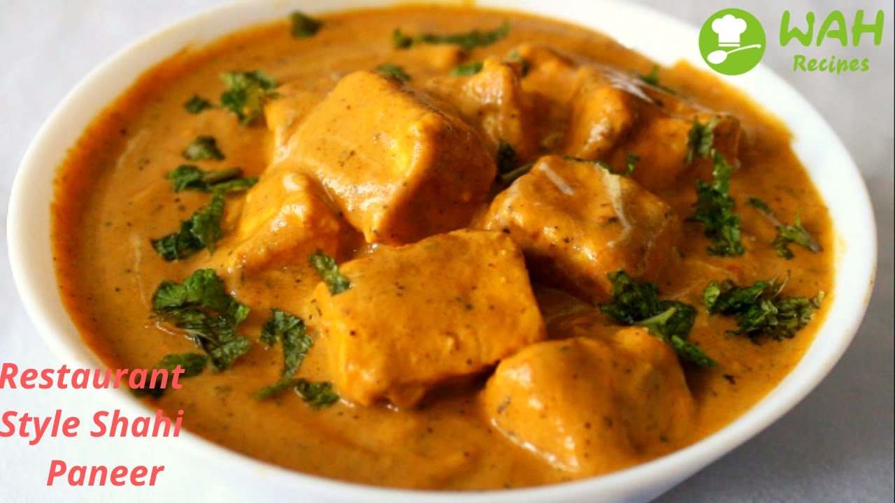 Shahi Paneer Recipe | Restaurant Style Shahi Paneer | Perfect Shahi ...