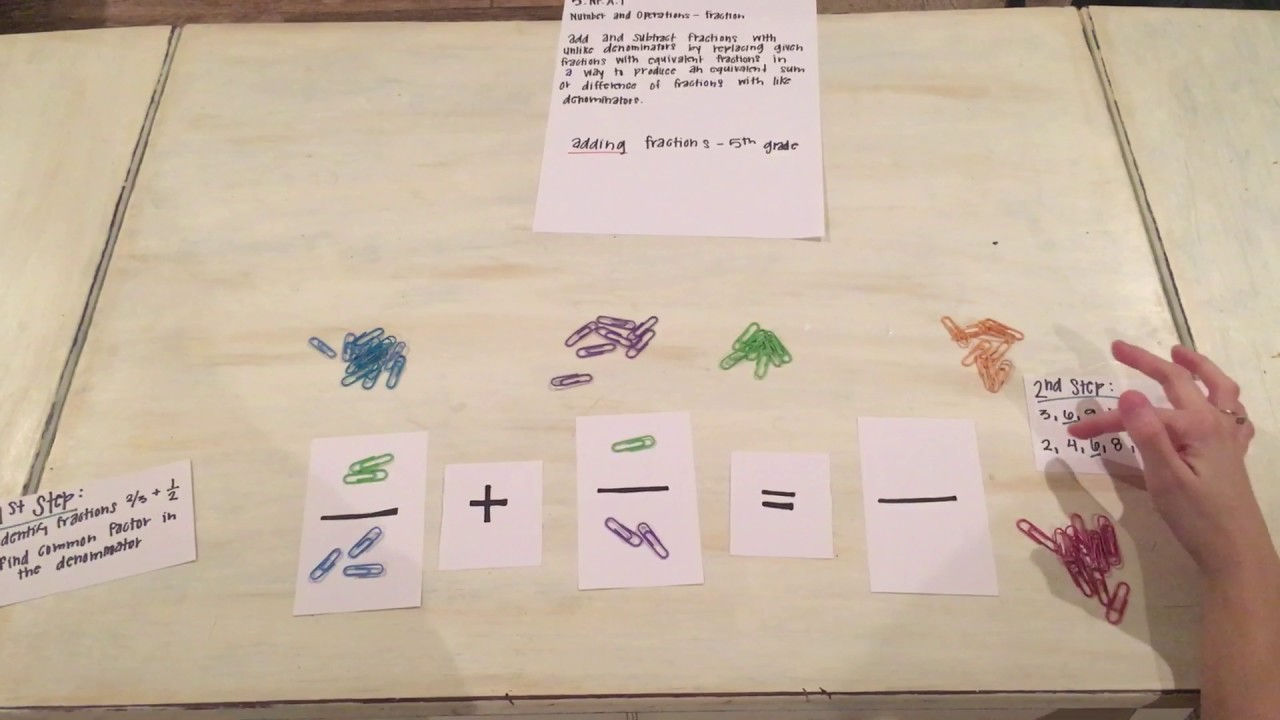 Adding Fractions 5th Grade YouTube Adding Fractions 5th Grade YouTube