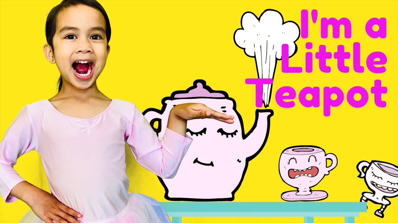 I'm a Little Teapot | Nursery Rhymes | Sia and Elias - YouTube