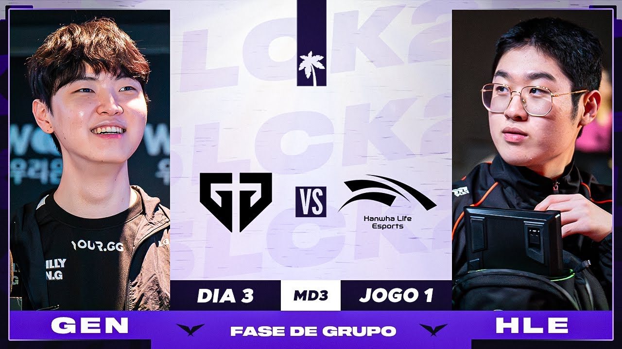 GENG x HLE | Jogo 1 - MD3 | Dia 3 | LCK Split 1 - 2025 | Ilha das ...