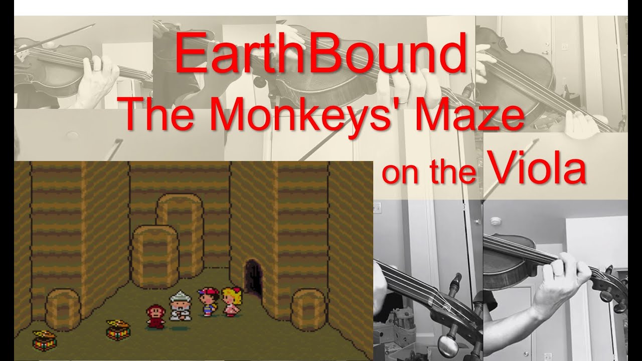 EarthBound - The Monkeys' Maze / MOTHER2 - サルの多い洞窟 - YouTube