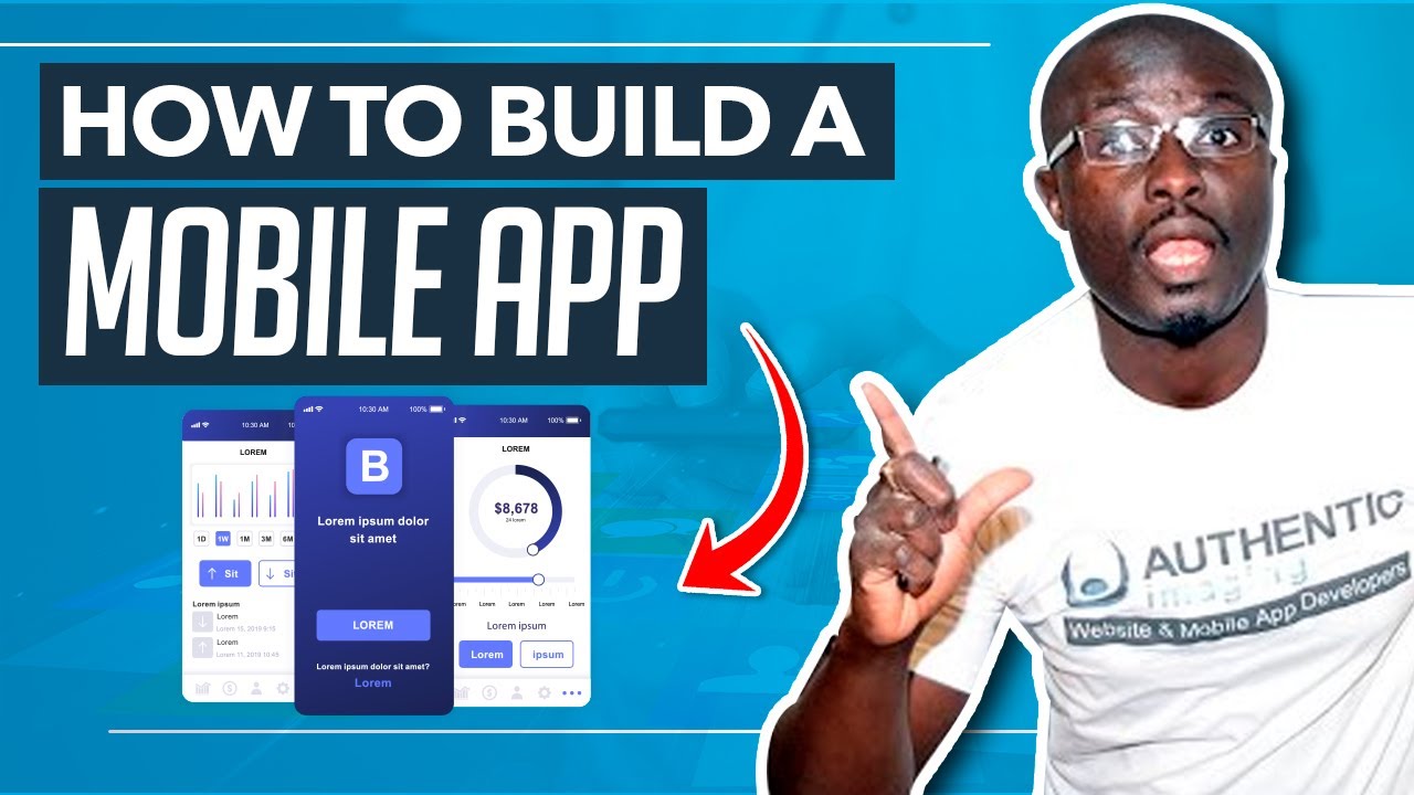 How to Build A Mobile App: Building Mobile App From scratch - YouTube