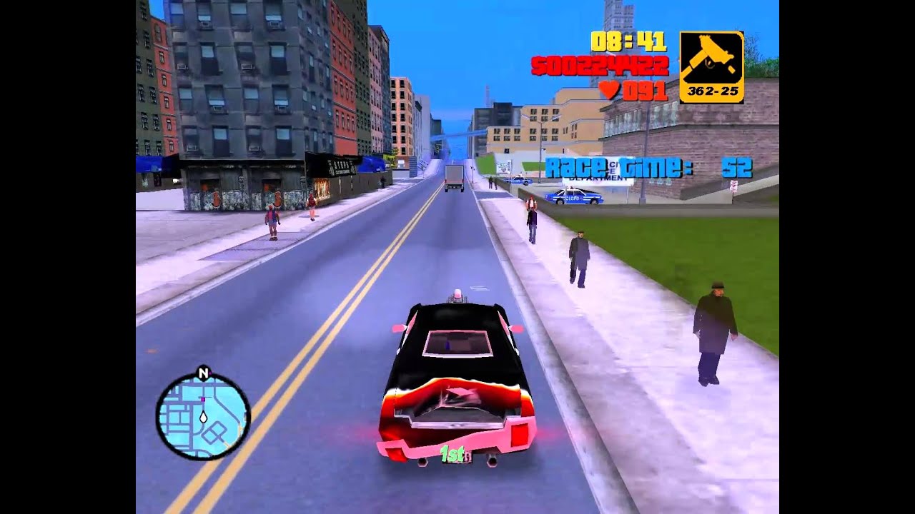 Grand Theft Auto III Beta mod v2.5 gameplay - YouTube