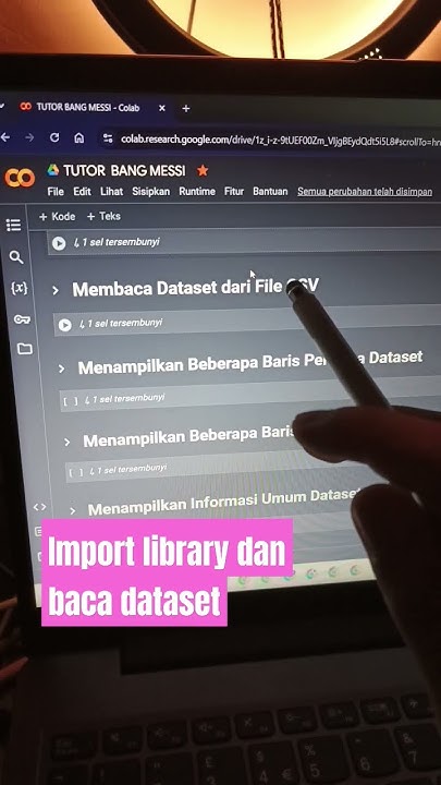 Import library dan baca dataset - YouTube