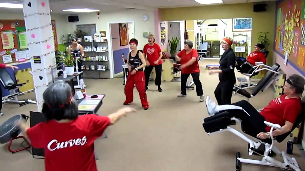 CURVES CIRCUIT WITH ZUMBA ARCADIA - YouTube