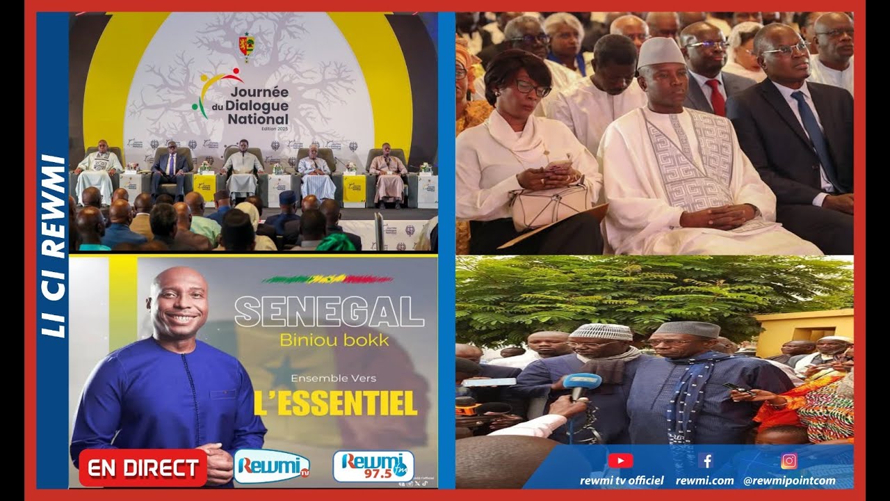 🔴 [EN DIRECT] : " Ouverture politique national : Diomaye marque le pas " - YouTube