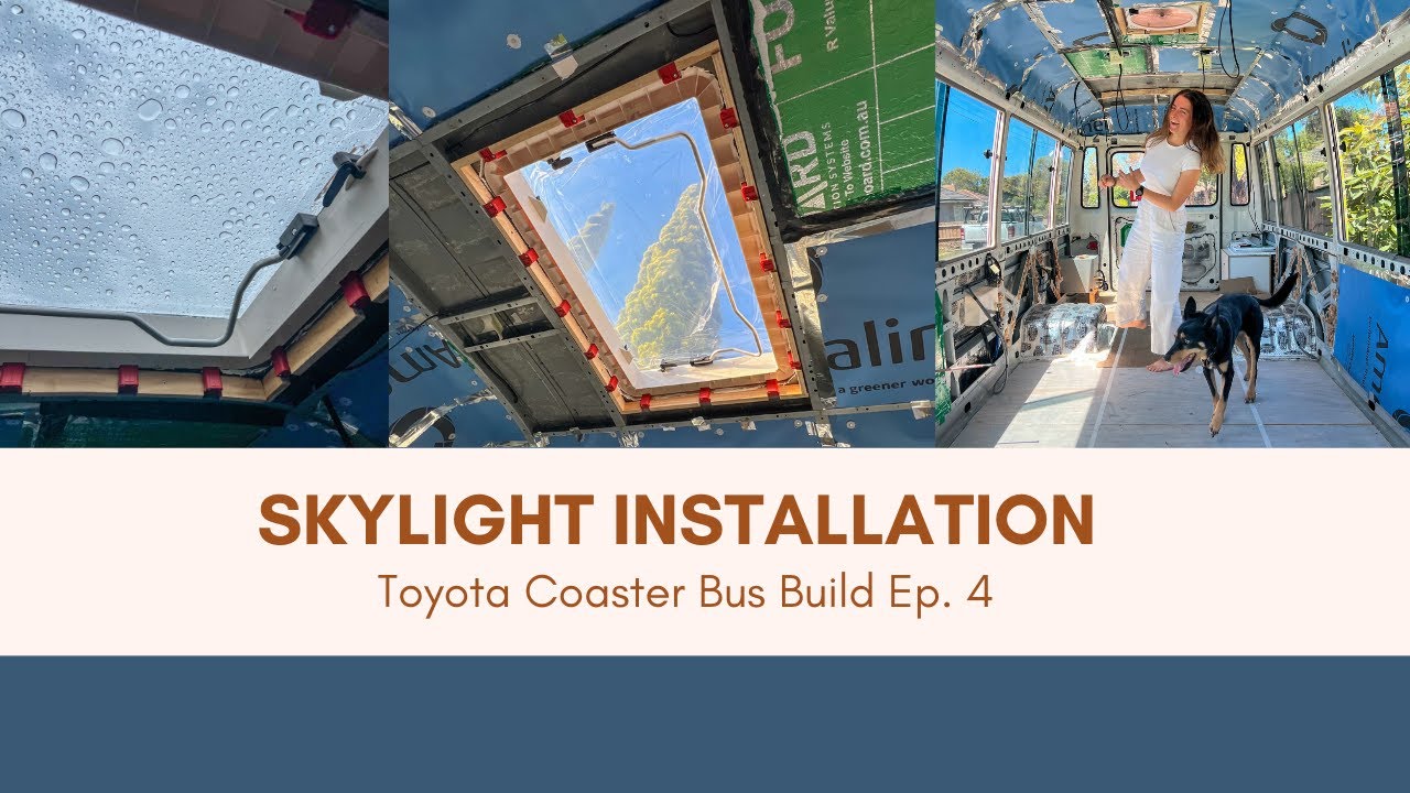 Dometic Heki 2 Skylight Installation + UPDATE! Bus Build Ep. 4 - YouTube
