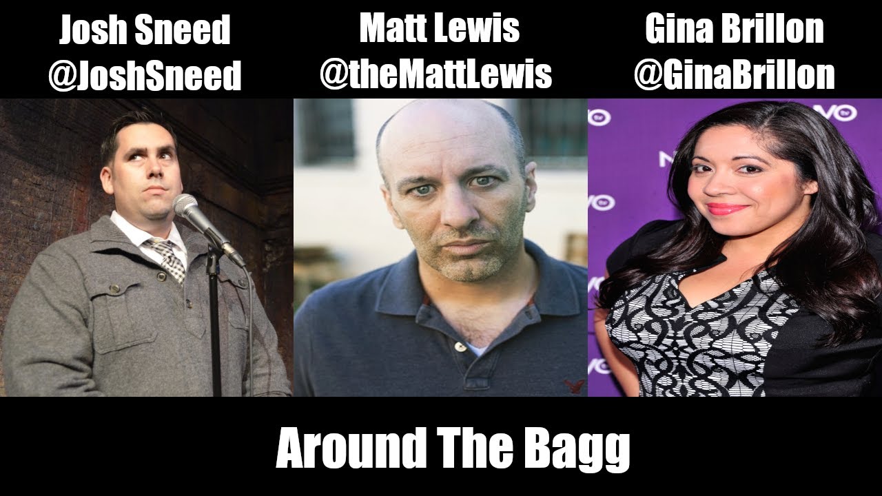 Gina Brillon, Josh Sneed, and Matt Light - Around the Bagg Comedy Show ...