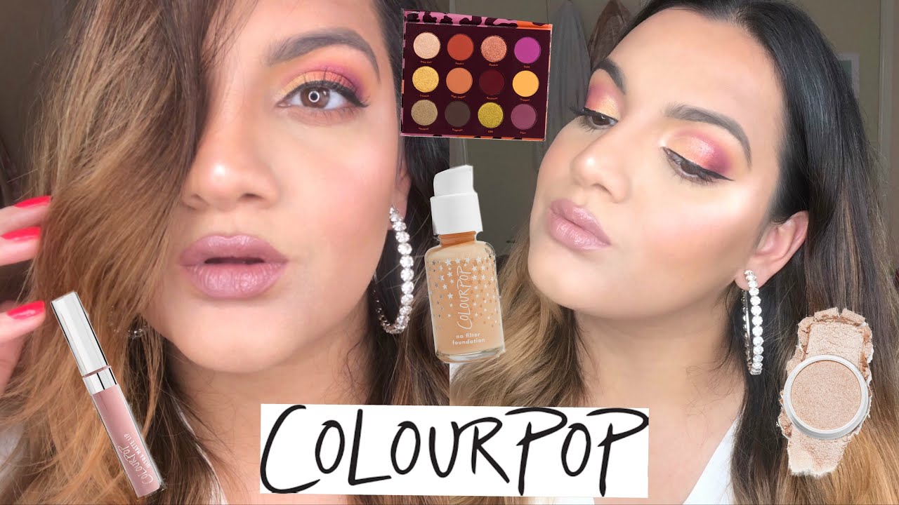 FULL FACE OF COLOURPOP - YouTube