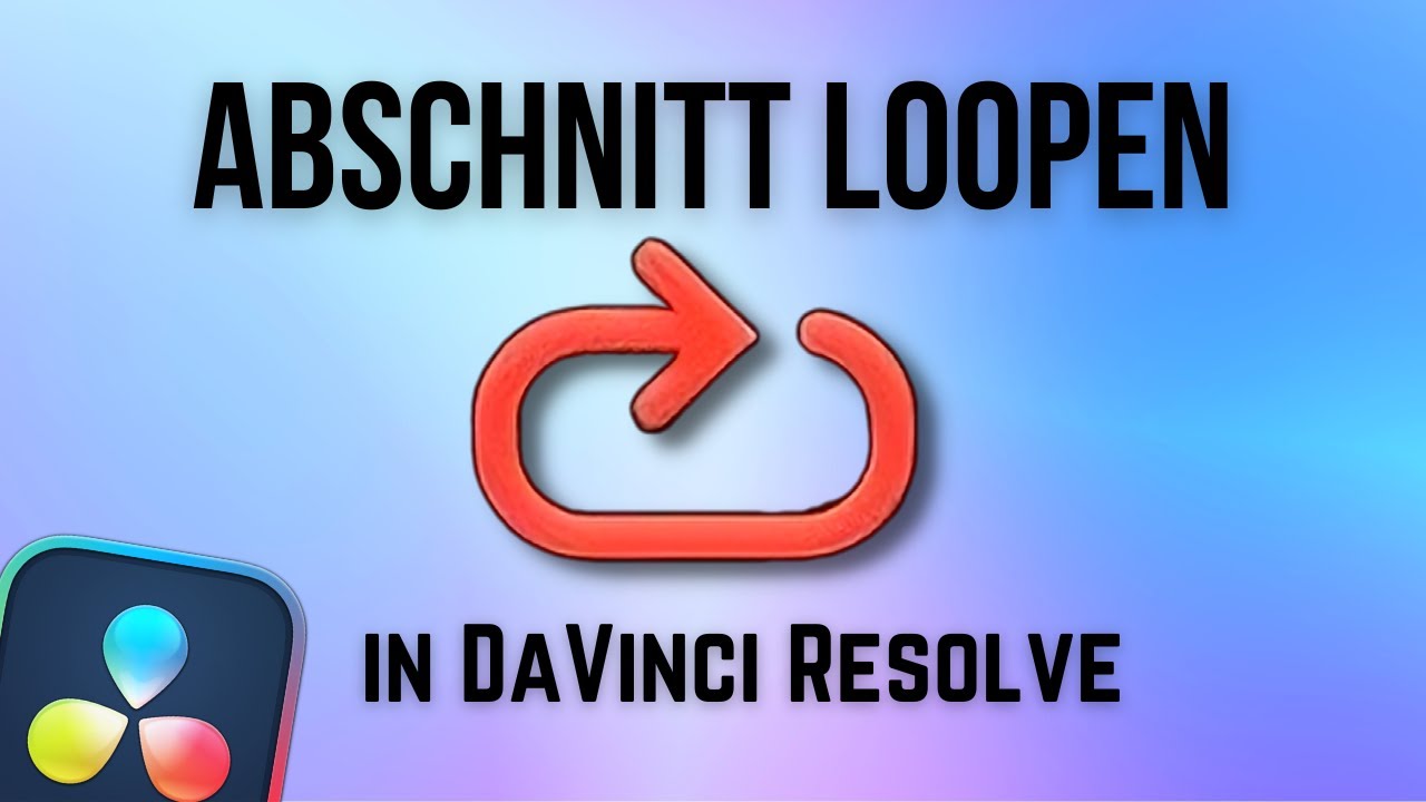 Loop Playback in DaVinci Resolve - Abschnitt im Loop abspielen - YouTube