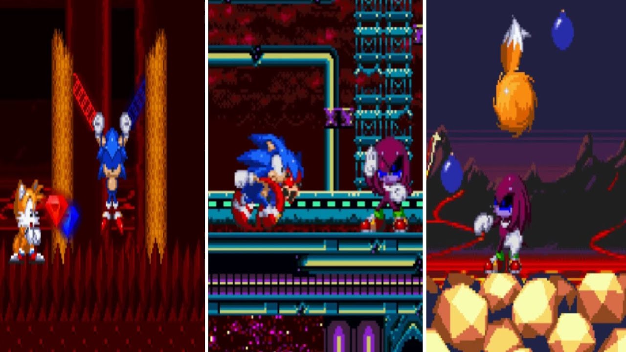 Sonic.exe The Doomsday - Sonic&Tails DUO + Bad Ending - YouTube