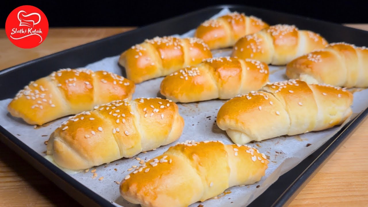 Recept za Kiflice - Najmekše slane kiflice koje ste ikada probali ...