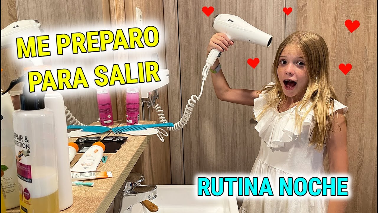 DANIELA QUEDA PARA SALIR ️ RUTINA DE NOCHE EN VACACIONES DE VERANO ...