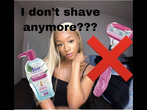 I DON'T SHAVE???...NAIR IS NEW MOVE??!!