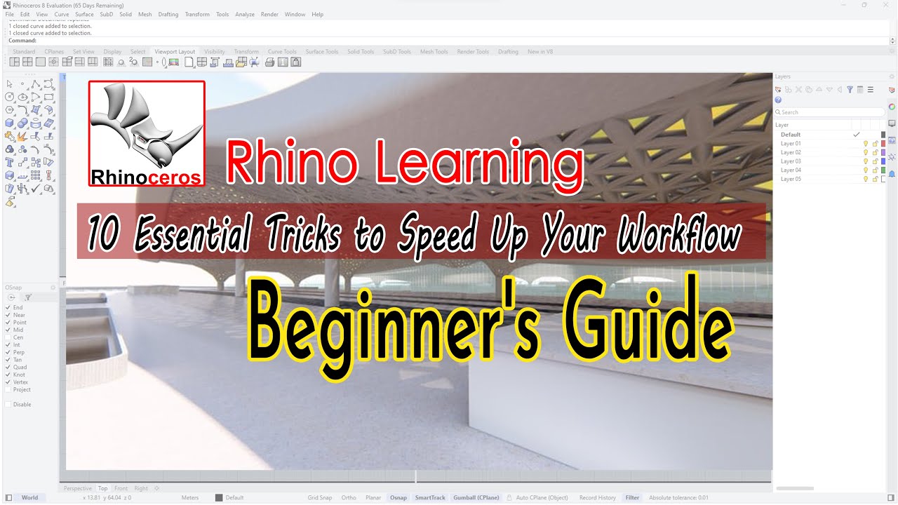 Master Rhino: 10 Essential Tricks to Speed Up Your Workflow | Beginner ...