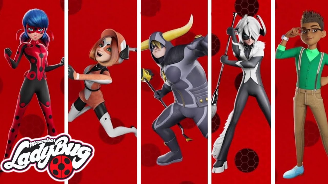 All Hero Transformations in Miraculous Ladybug Season 6 | Epic Power ...