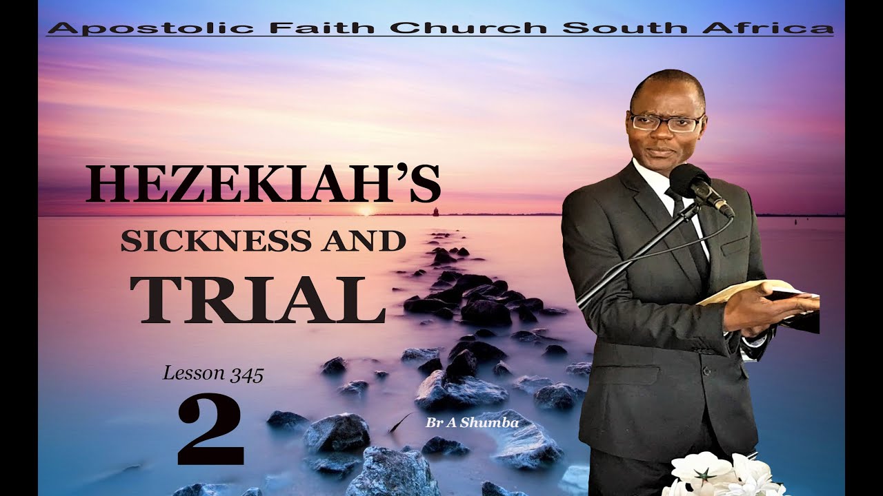 Br A Shumba, Lesson 345. Apostolic Faith Church South Africa Live ...