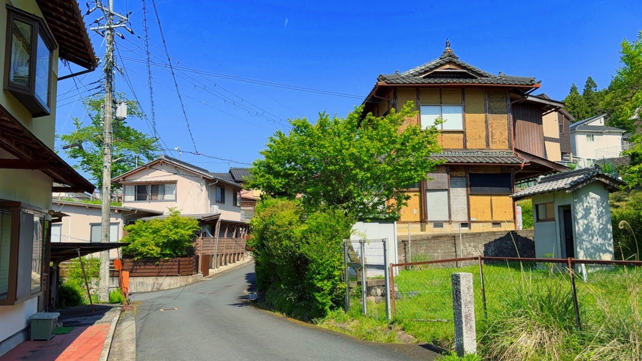 4K Kyoto Walk - Beautiful Japanese Countryside Village Walking Tour ...