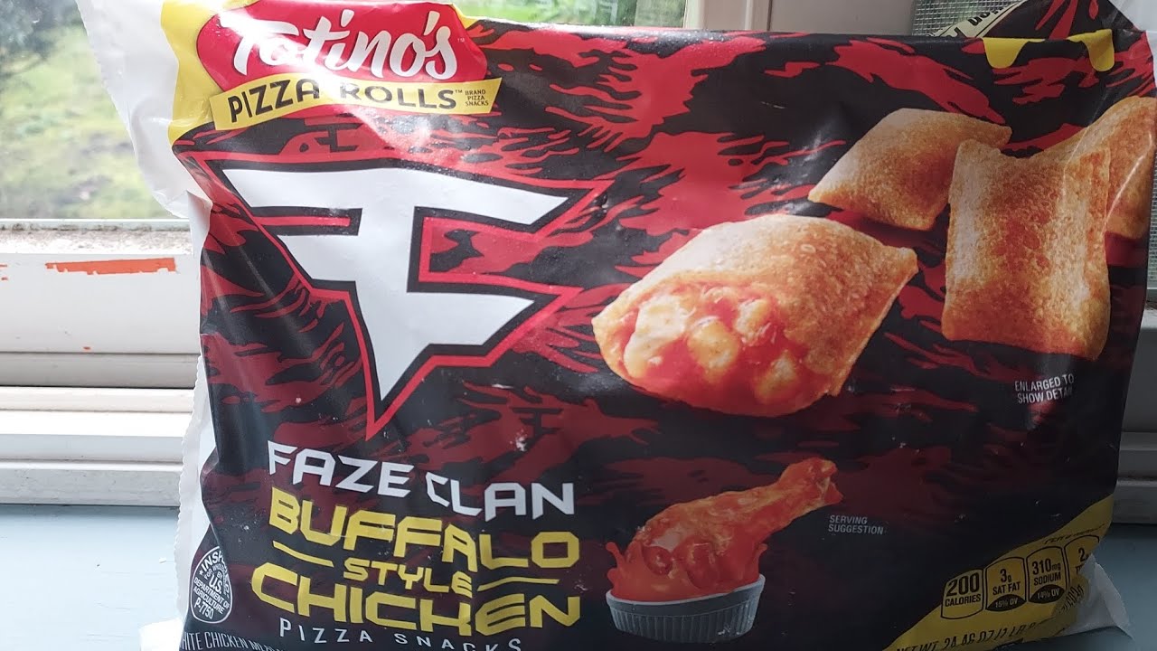 HOWDY FOOD REVIEWS Totino's Pizza Rolls FAZE CLAN Buffalo Style Chicken ...