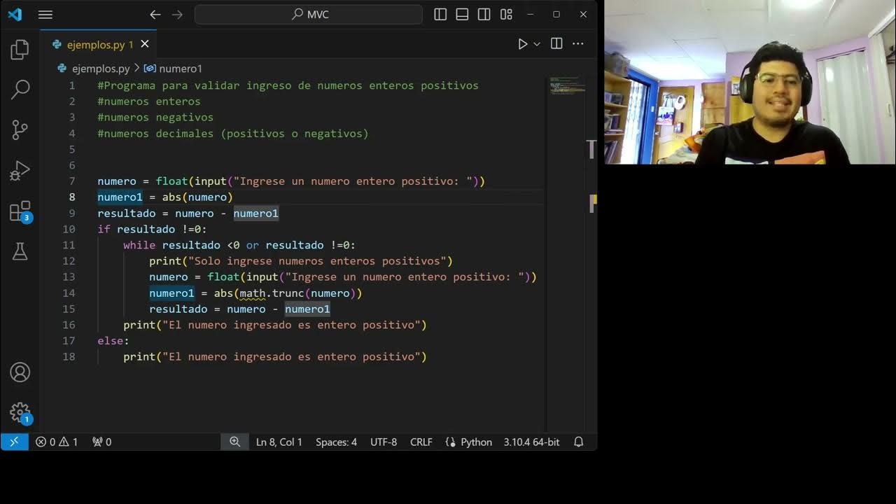 Ejemplo Programa en Python Fundamentos de Programación - YouTube