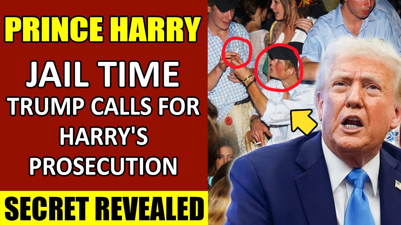 Harry FACING PRISON After Lying About Drug Use – Donald Trump DEMANDS ...