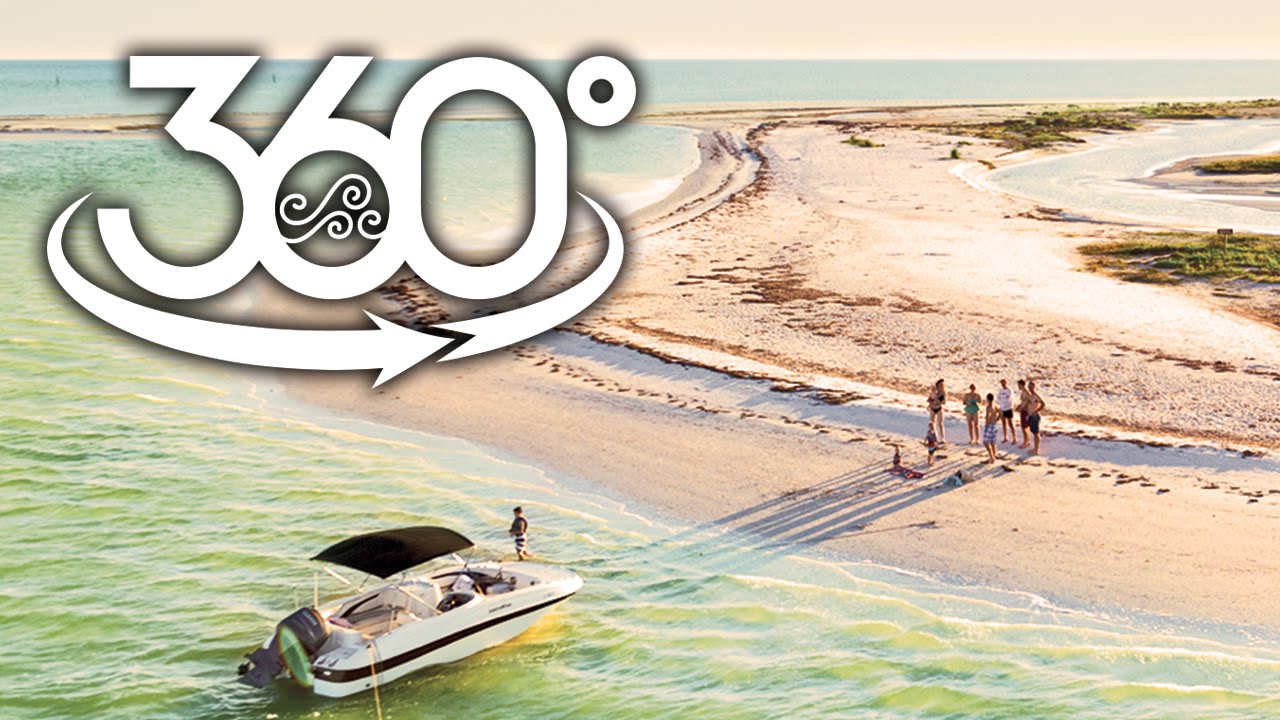 360-Degree Walk Around Anclote Key - YouTube