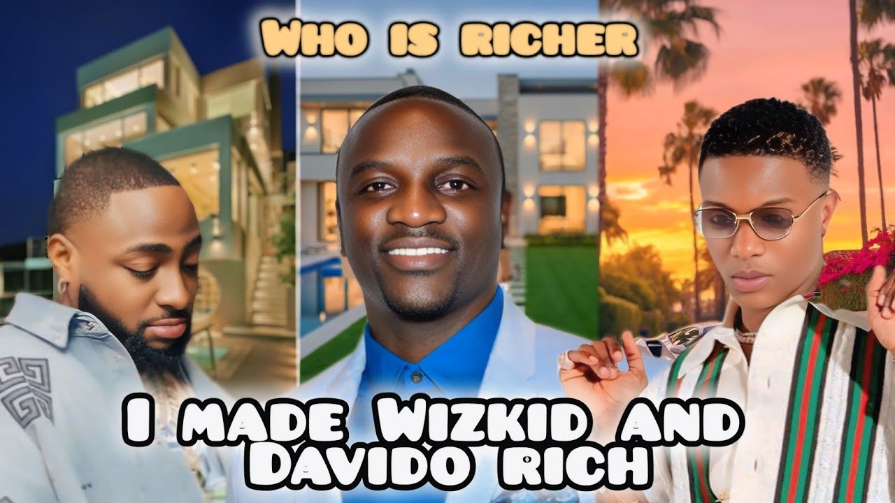 Is Akon Richer Than Davido and Wizkid... Who is richer between Davido ...