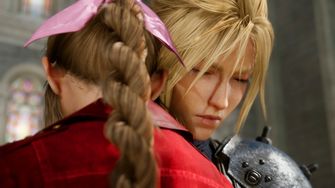 Final Fantasy 7 Rebirth - Aerith Confesses to Cloud Scene - YouTube