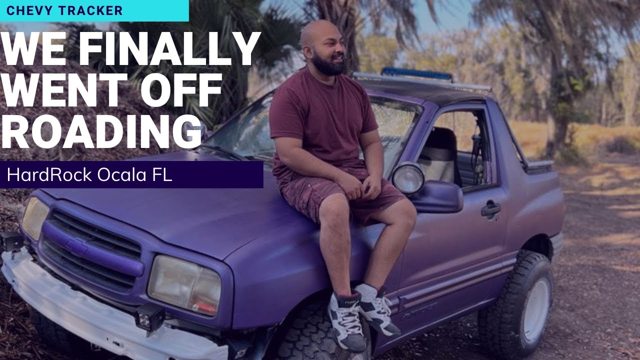 we finally went Off roading! off roading our chevy tracker - YouTube