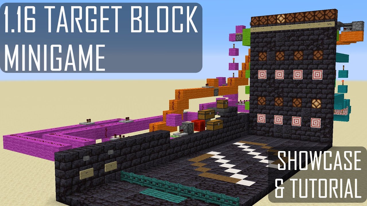 1.16 TARGET BLOCK MINIGAME! - YouTube