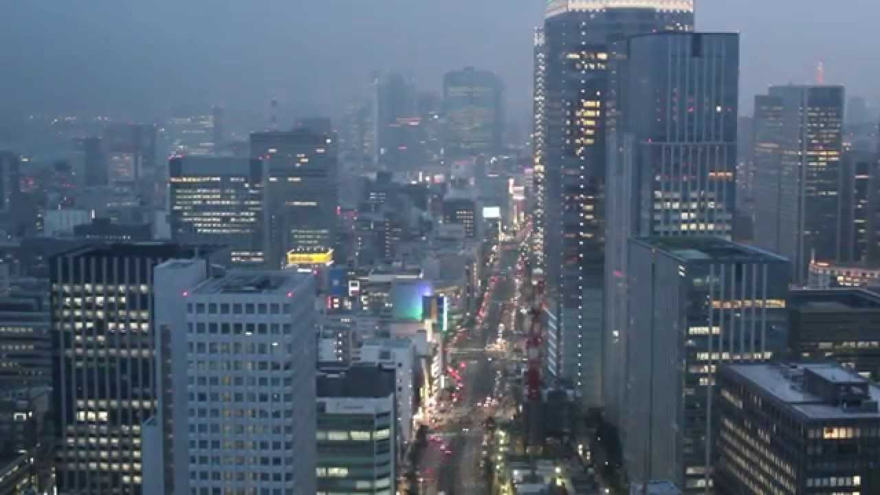Mandarin Oriental Dusk to Night from the 36th Floor - YouTube