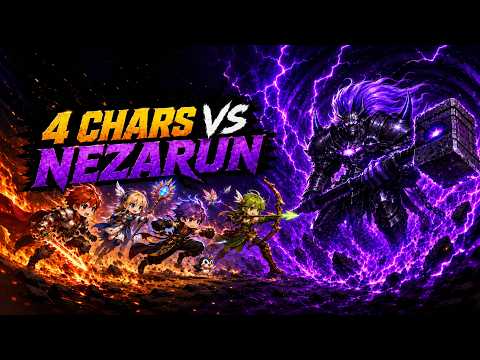Nostale Nezarun V1 with 4 chars and neuralink max setttings 750fps