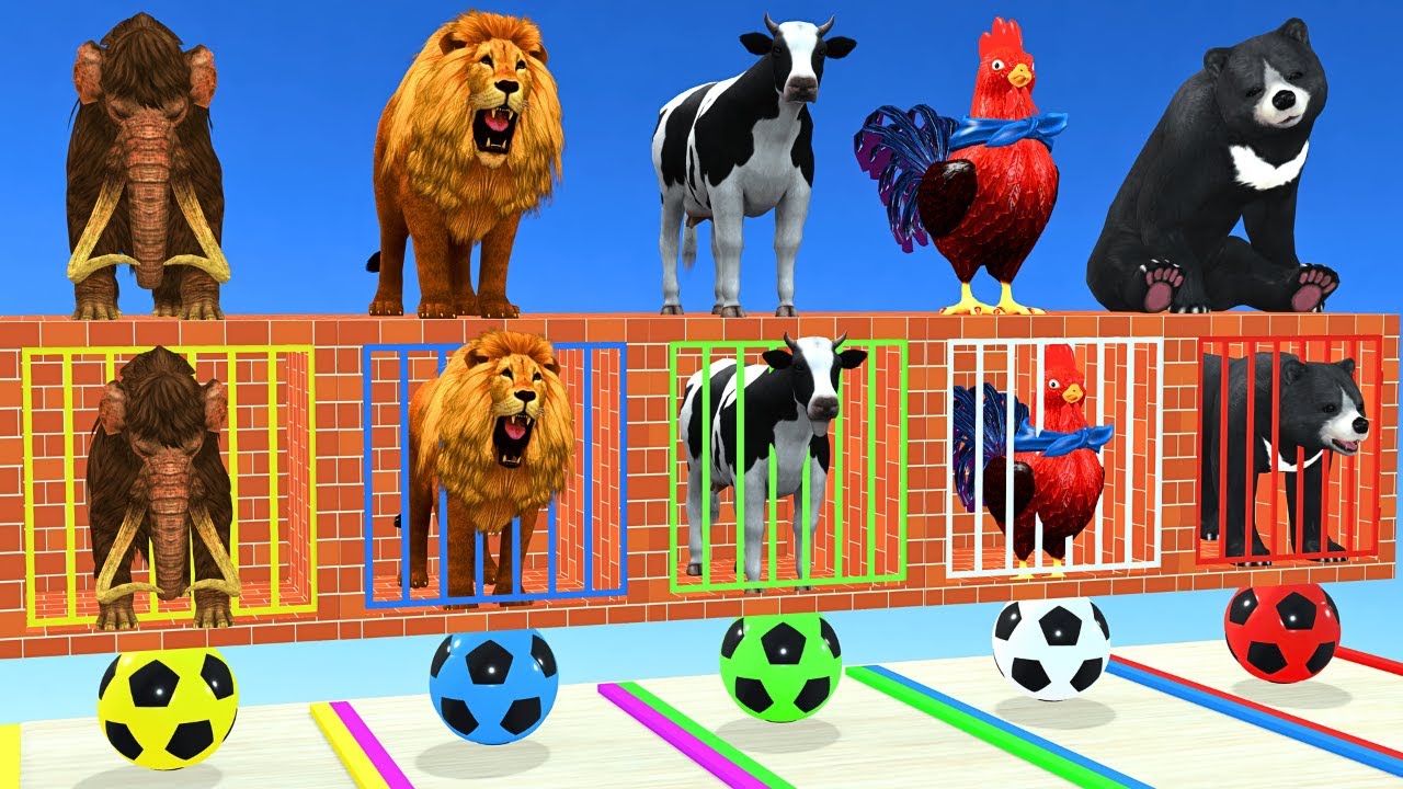 Cow Mammoth Elephant Bear HIPPO Guess The Right Key ESCAPE ROOM ...