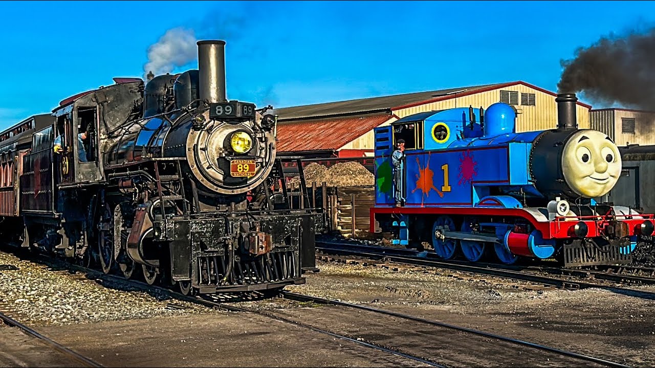 Chasing Thomas & 89 on the Strasbug Railroad - YouTube