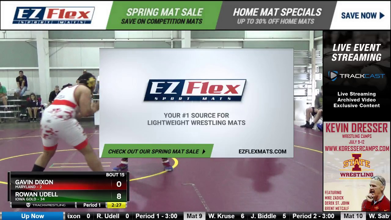 220 Gavin Dixon Maryland vs Rowan Udell Iowa Gold 8387749104 - YouTube