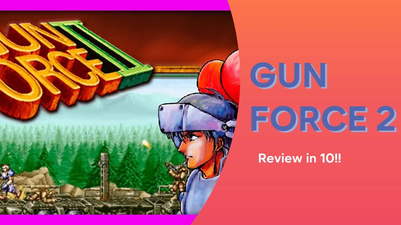 JD’S Arcade Presents a review in 10: Gun Force 2! A 1994 coin-op Irem ...