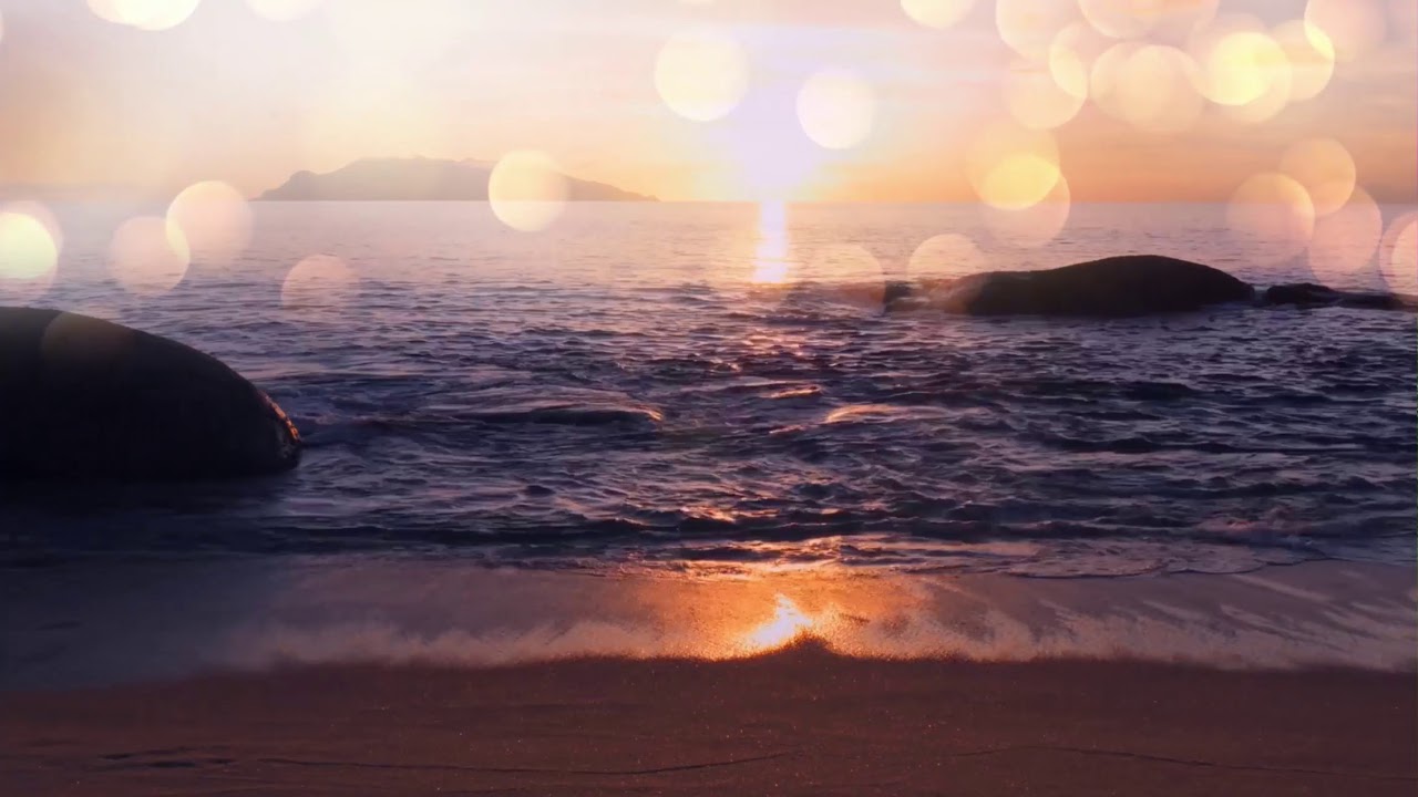 Free loop Video background sea waves - YouTube