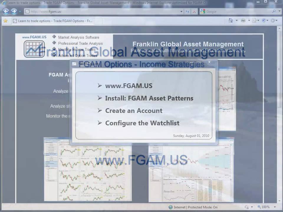 Monitor the stock market with FGAM Asset Patterns - www.FGAM.US - YouTube
