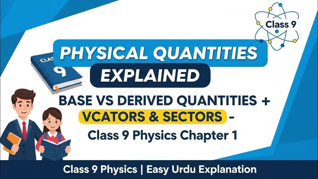 "Physical Quantities | Base & Derived Quantities | Vectors & Scalars ...