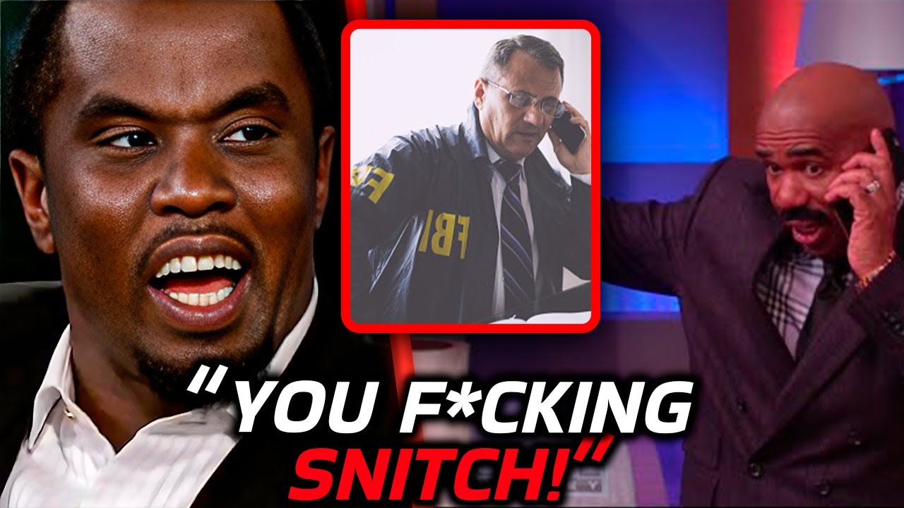 Diddy FURIOUS As Steve Harvey Exposed As FBI Informant All Along! - YouTube