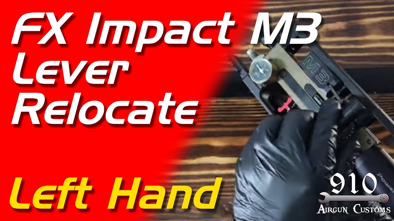 How to Install Impact M3 Lever on Left Hand Side - YouTube