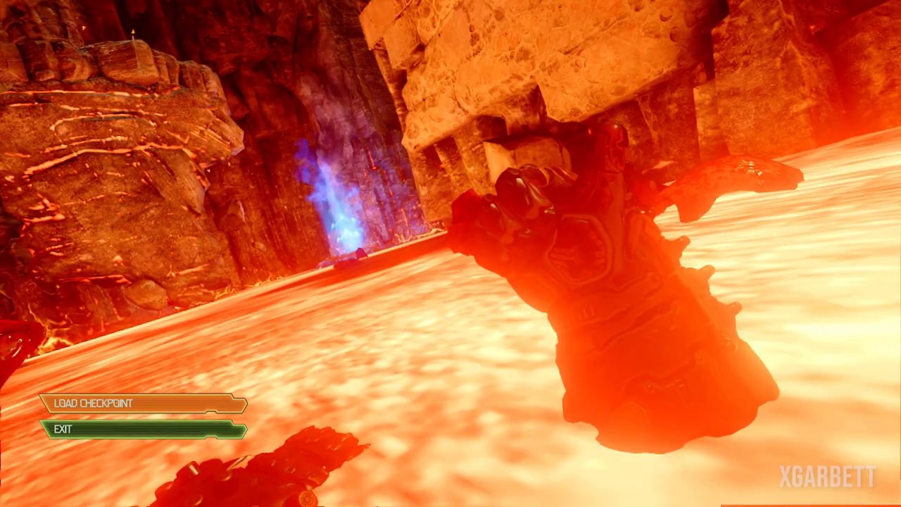 Doom Eternal - Terminator Easter Egg - YouTube