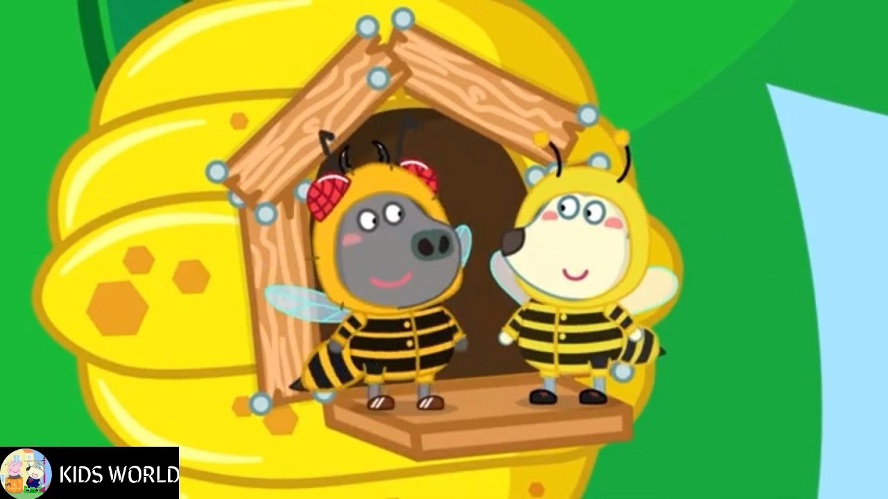 The Wolfoo becomes Bee! Wolfoo for kids. Cartoon Kids Videos. - YouTube