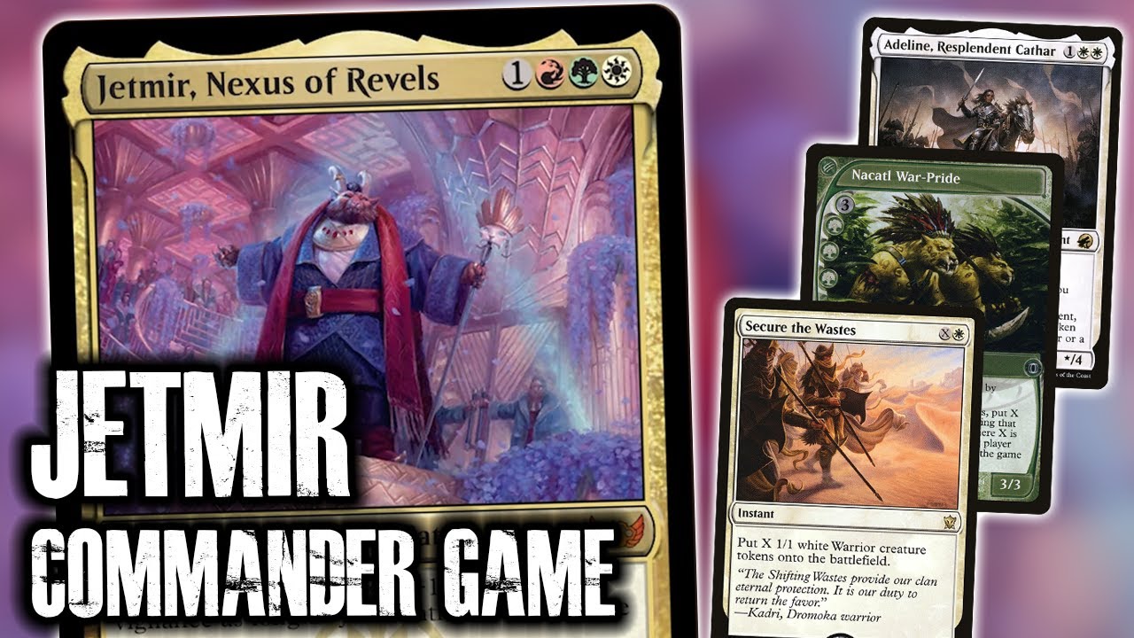 Making a Bjillion Tokens! | Jetmir Nexus of Revels | Commander Gameplay ...