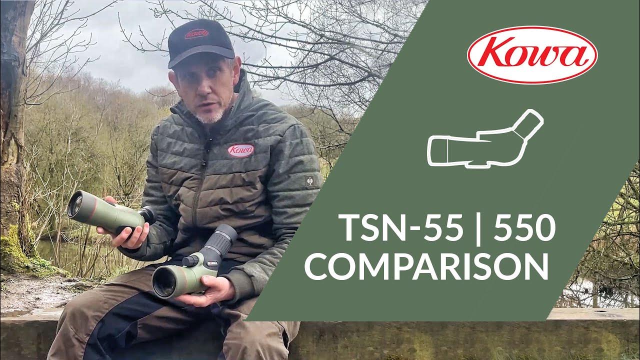 Kowa TSN-55 / 550 PROMINAR comparison - YouTube