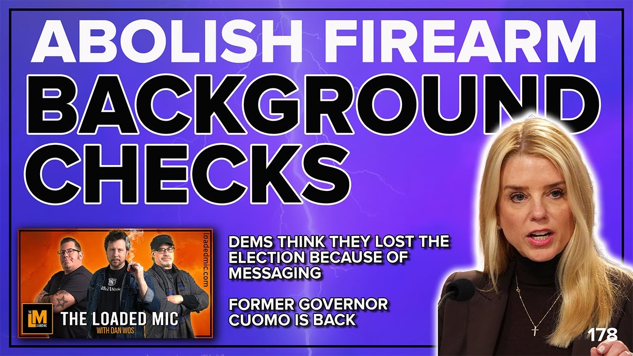 ABOLISH FIREARM BACKGROUND CHECKS - YouTube