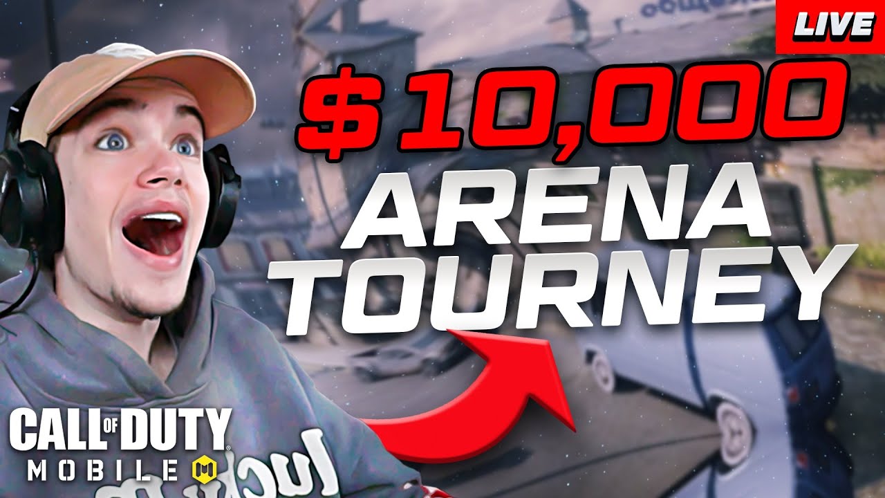 $10,000 Arena MODE COD MOBILE TOURNAMENT! - YouTube